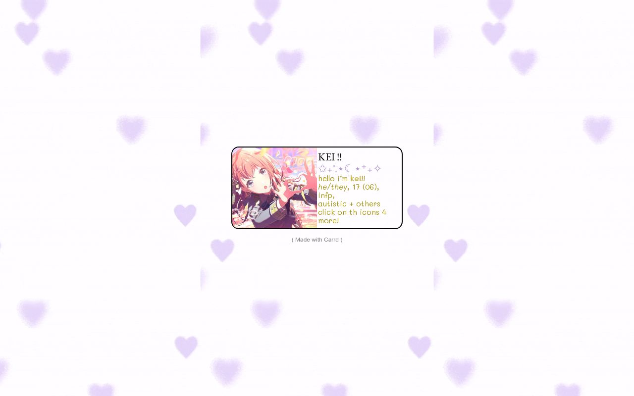 kei’s carrd